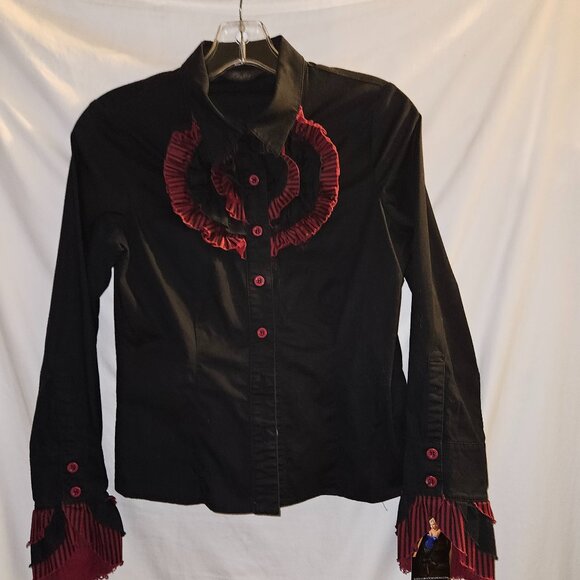Lip Service | Tops | Nwt Lip Service Blouse Med Victorian Gothic ...
